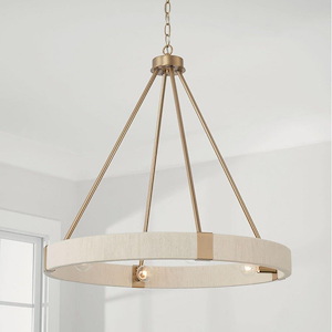 Capital Lighting - 449841MA - Delaney - 4 Light Chandelier In ...