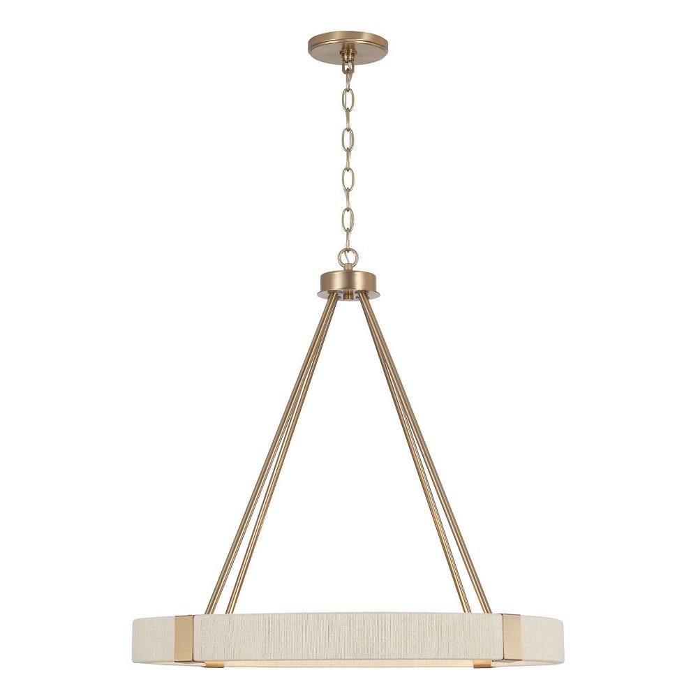 Capital Lighting - 449841MA - Delaney - 4 Light Chandelier In ...