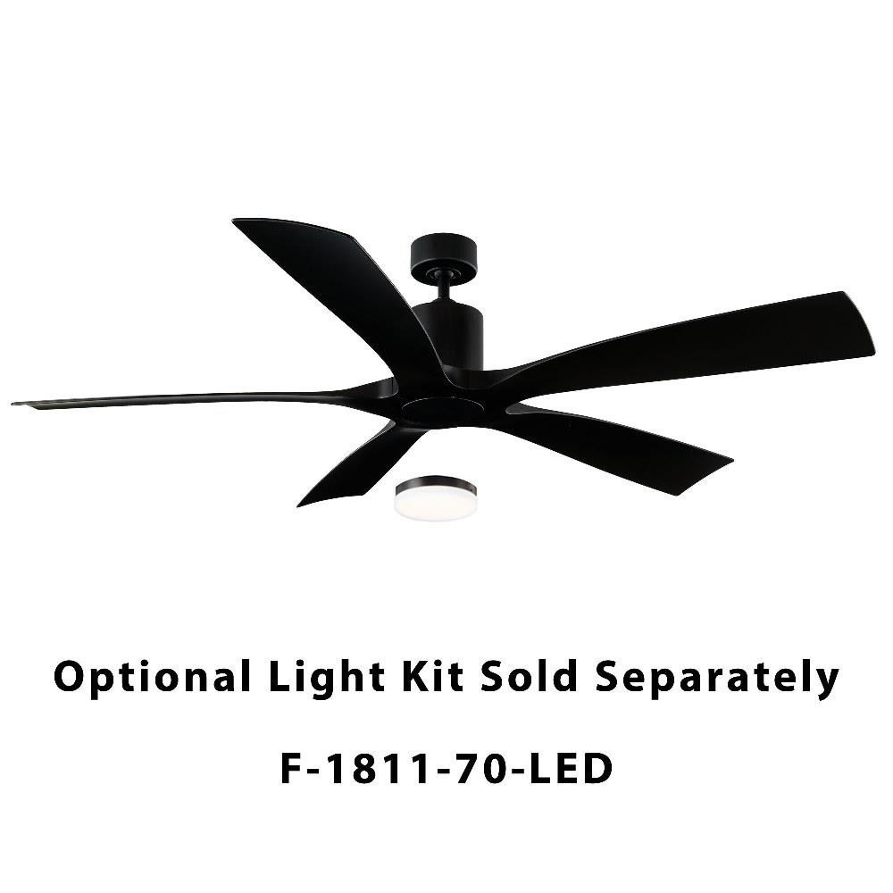 Modern Forms - FR-W1811-70 - Aviator-70 Inch 5-Blade Ceiling Fan with ...