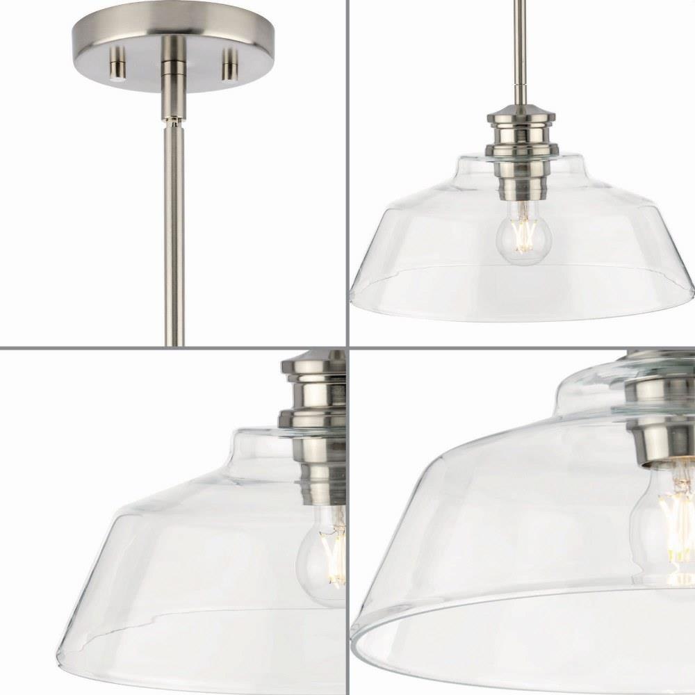 Progress Lighting - P500381 - Singleton - 1 Light Pendant In Farmhouse ...
