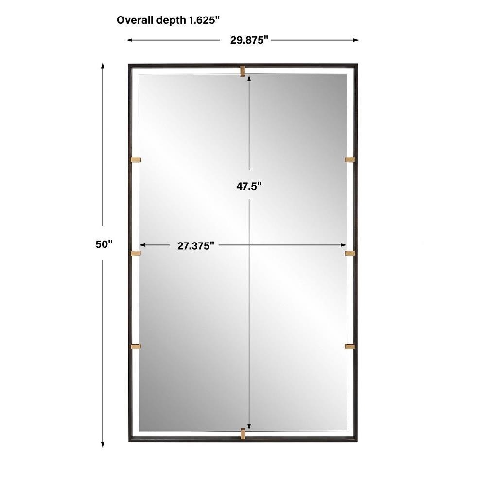 Uttermost - 09845 - Egon - Rectangular Mirror-50 Inches Tall and 29.88 ...